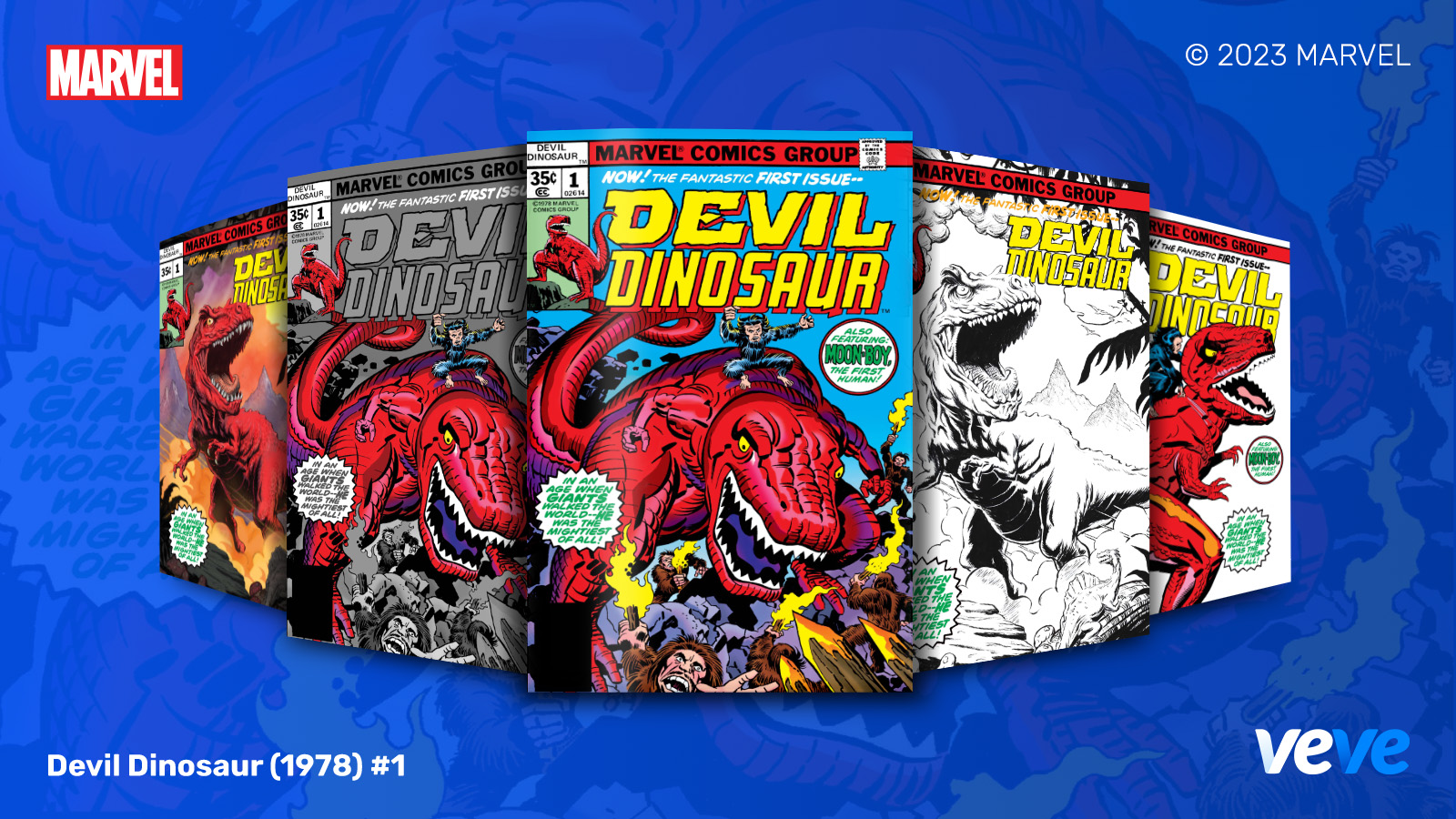 Marvel Digital Comics — Devil Dinosaur (1978) #1 - VeVe Digital ...