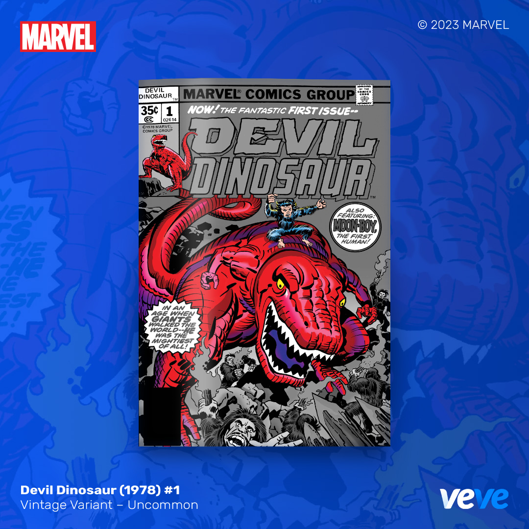 Marvel Digital Comics — Devil Dinosaur (1978) #1 - VeVe Digital Collectibles