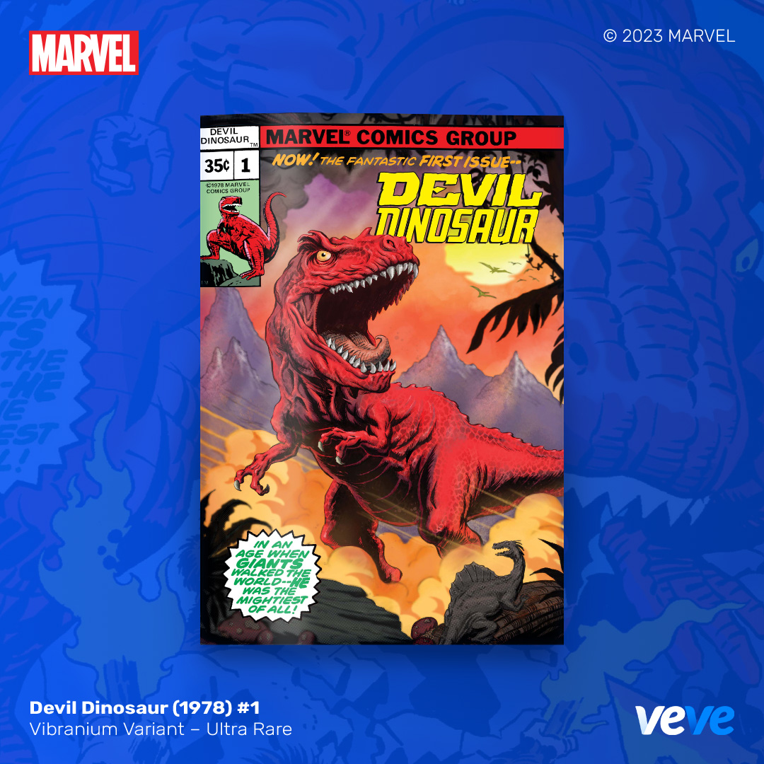 Marvel Digital Comics — Devil Dinosaur (1978) #1 - VeVe Digital Collectibles