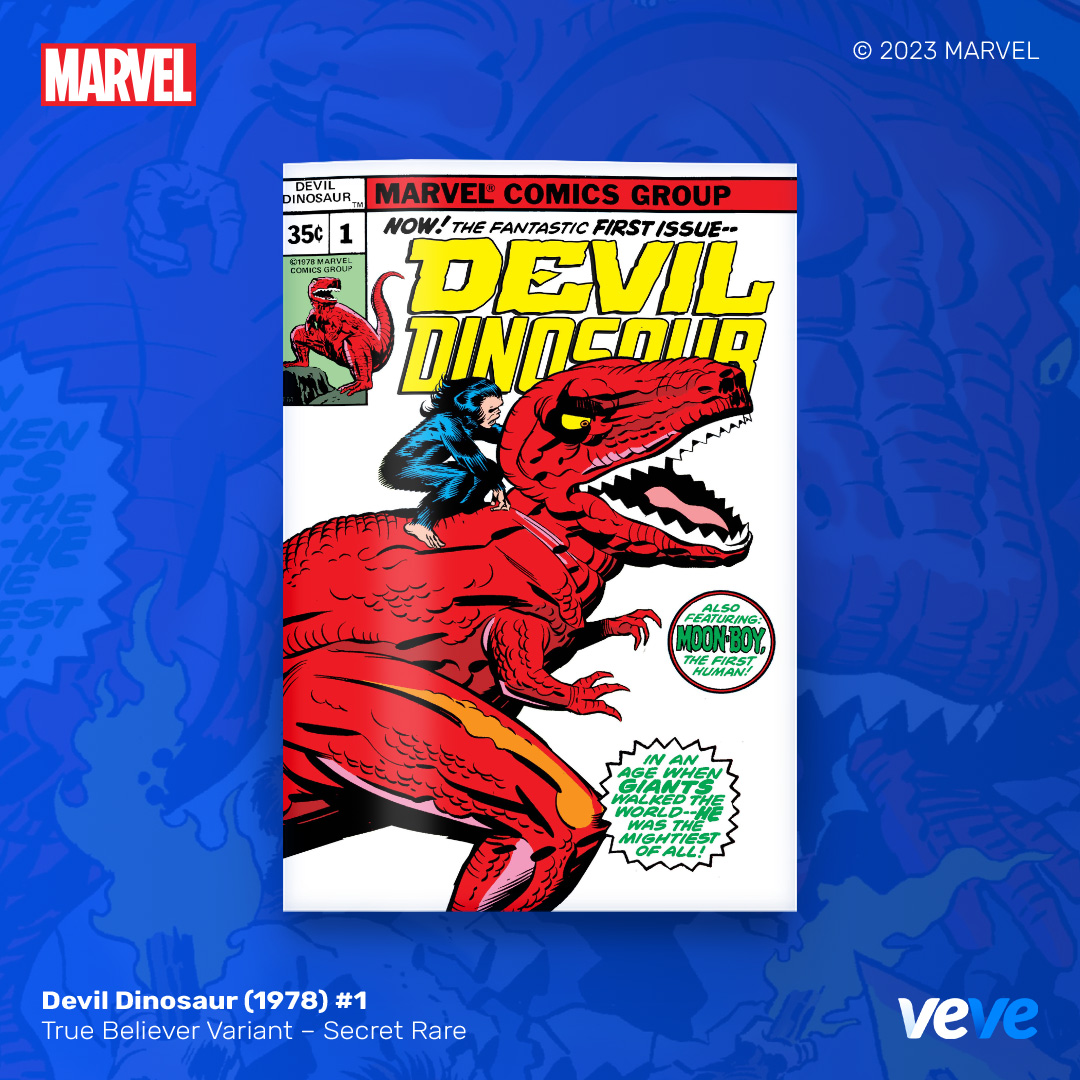 Marvel Digital Comics — Devil Dinosaur (1978) #1 - VeVe Digital ...
