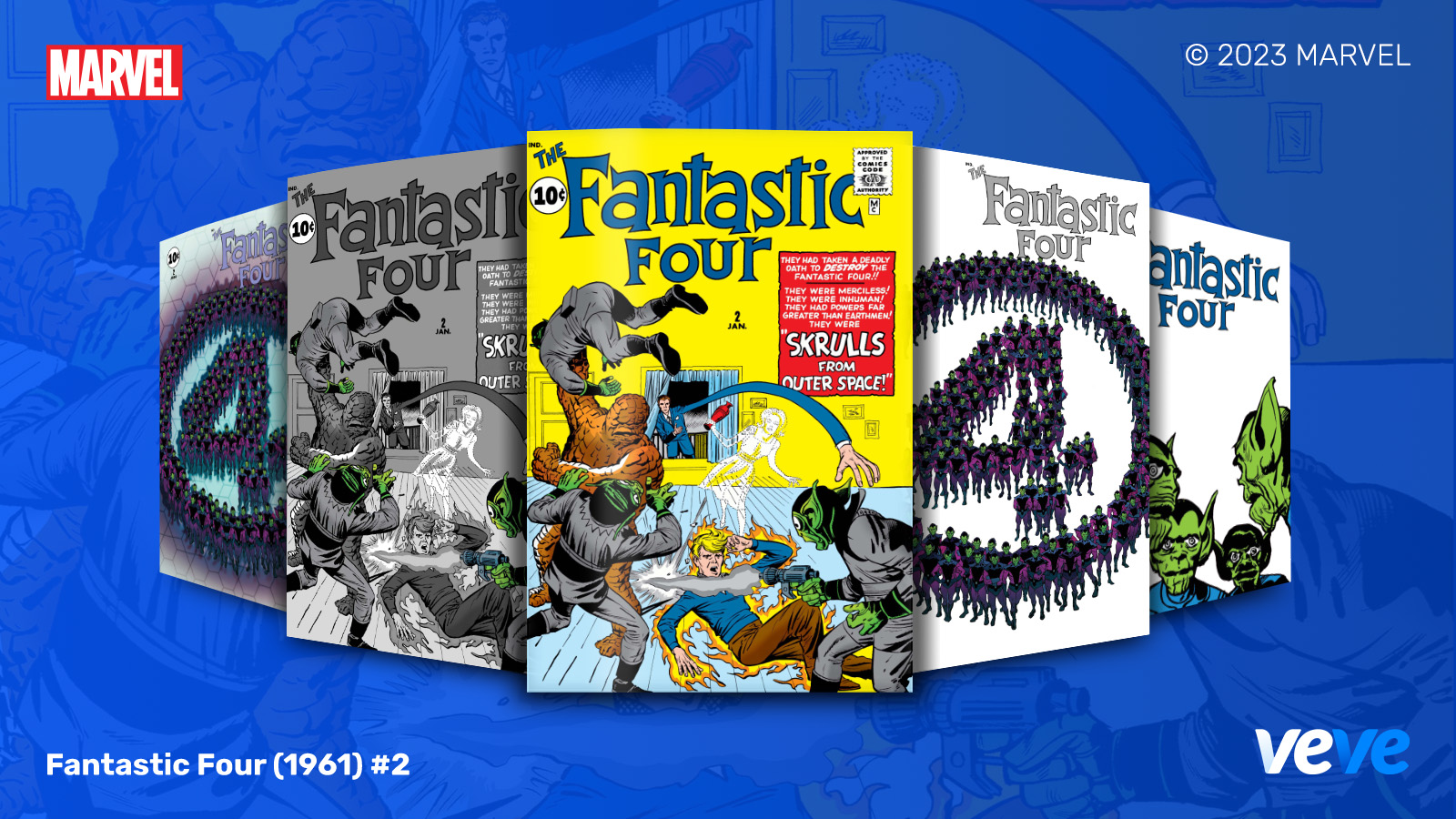 Marvel Digital Comics — Fantastic Four (1961) #2 - VeVe Digital Collectibles