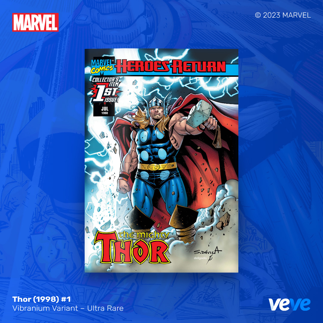 Marvel Digital Comics — Thor (1998) #1 - VeVe Digital Collectibles