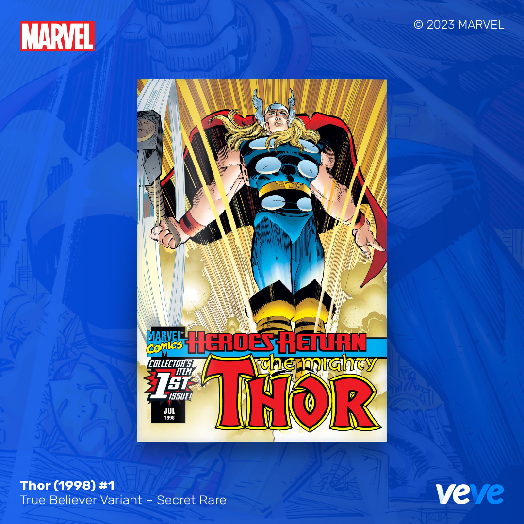 Marvel Digital Comics — Thor (1998) #1 - VeVe Digital Collectibles