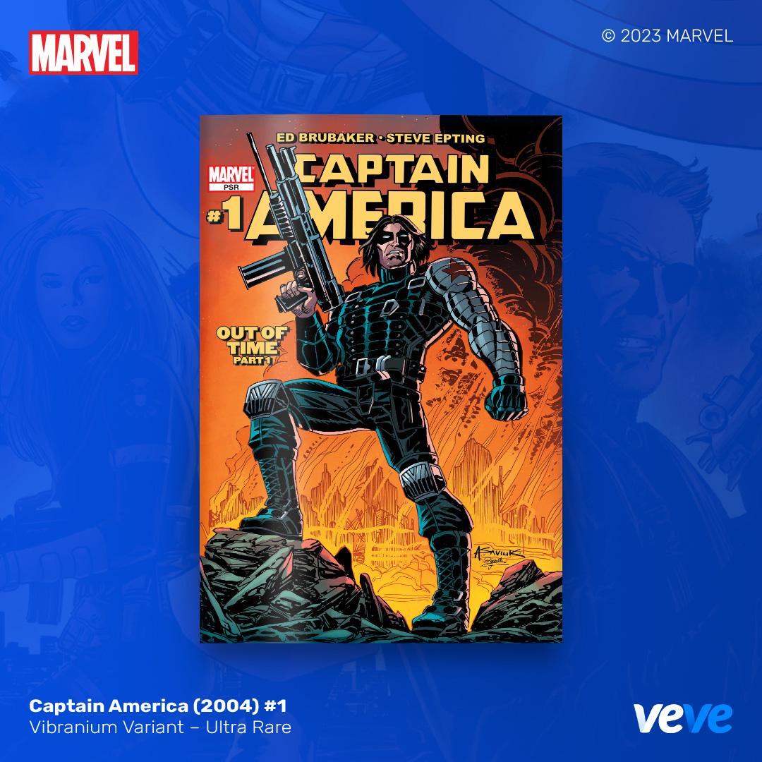 Marvel Digital Comics — Captain America (2004) #1 - VeVe Digital ...