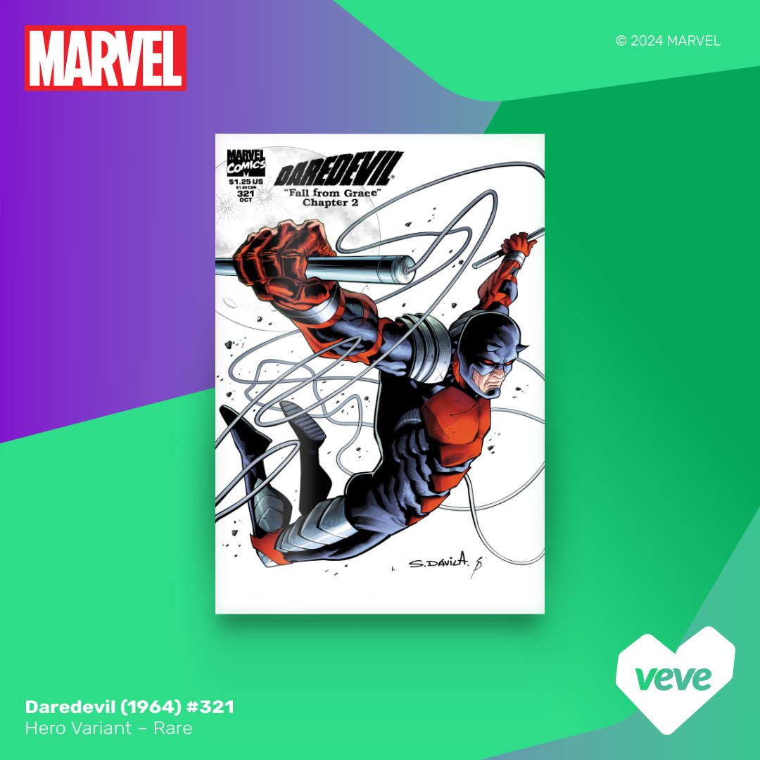 Marvel Digital Comics — Daredevil (1964) #321 - VeVe Digital Collectibles