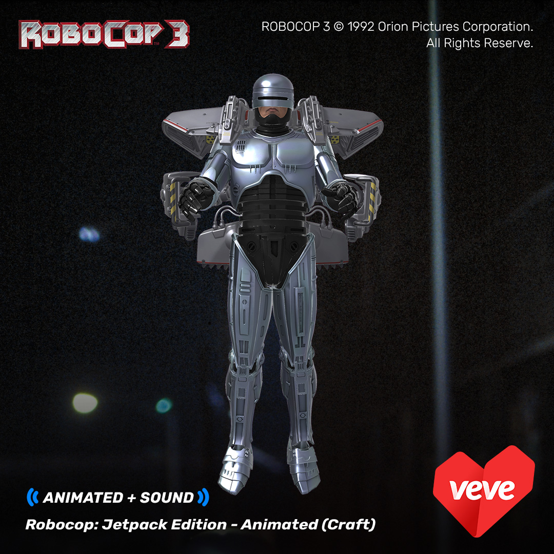 MGM — Robocop: Jetpack Edition (Craft) - VeVe Digital Collectibles