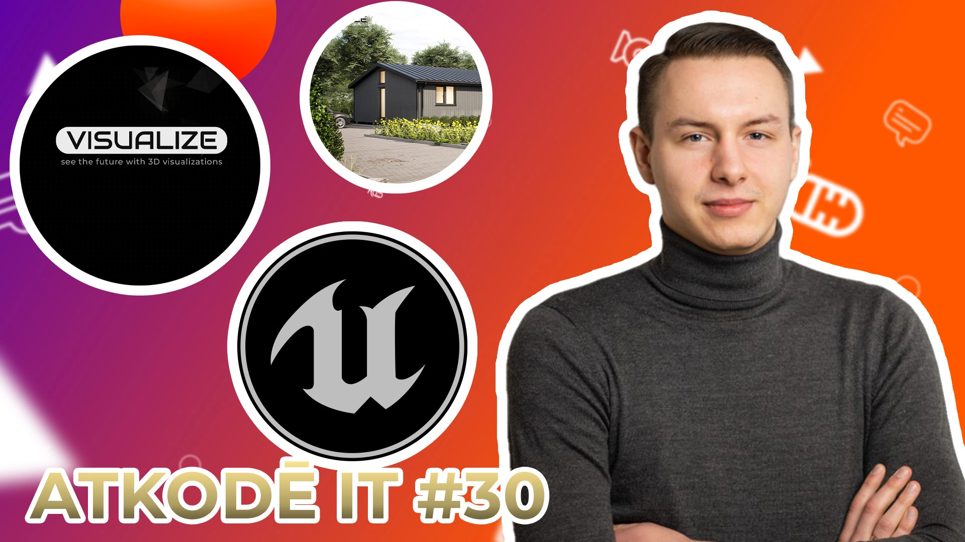 Elands Lauva – 3D vizualizācija