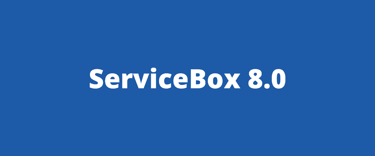 Servicebox | ServiceBox 8.0