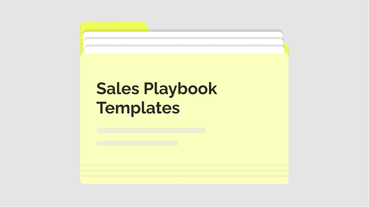 4 Sales Playbook Templates for Different Sales Stages
