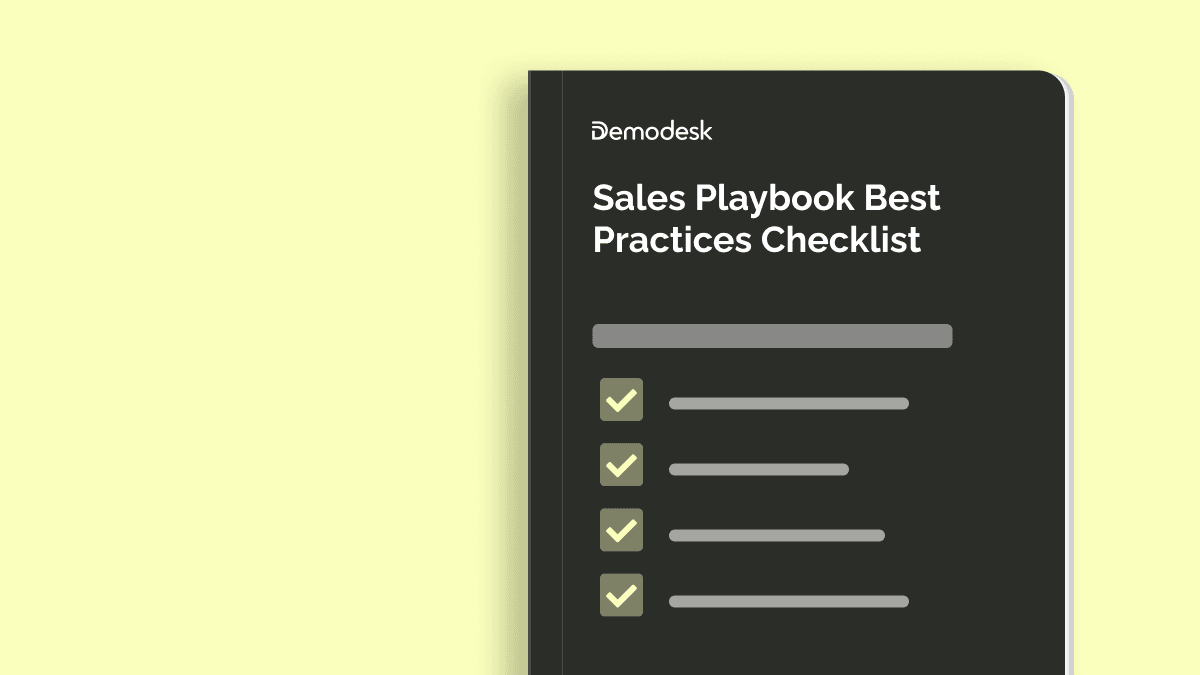 Playbook Best Practices Checklist