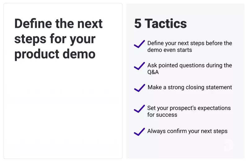Why Defining Next Steps During Your Demo Can Make or Break the Sale