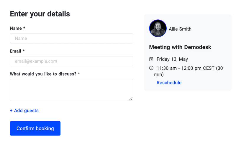 How to Automate Scheduling With Demodesk