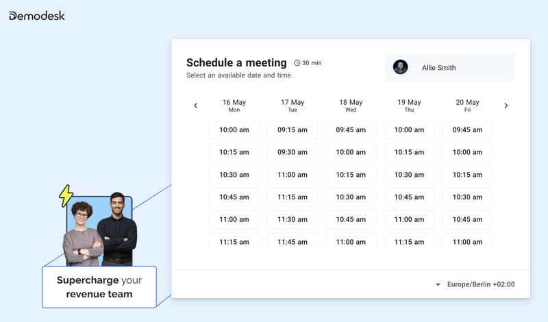 How to Automate Scheduling With Demodesk