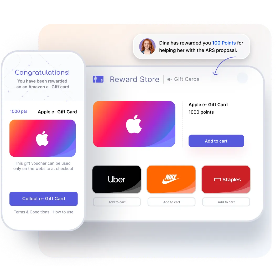 Rewards and Recognition Platform to Motivate Employees