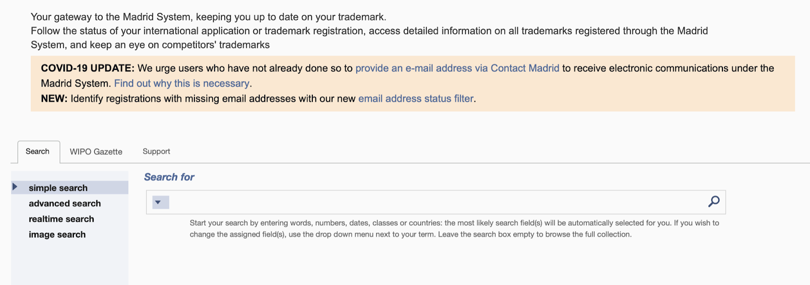 Introduction to the Madrid Monitor and Strategies