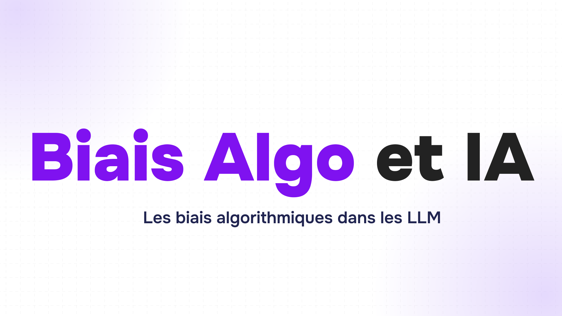 Biais Algorithmiques : Les biais algorithmiques dans l'IA