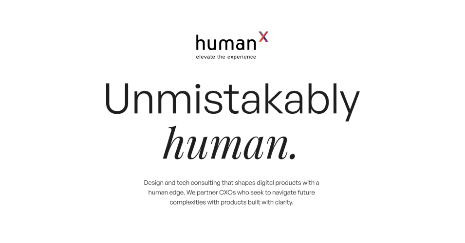 HumanX - Strategic UX Design Agency