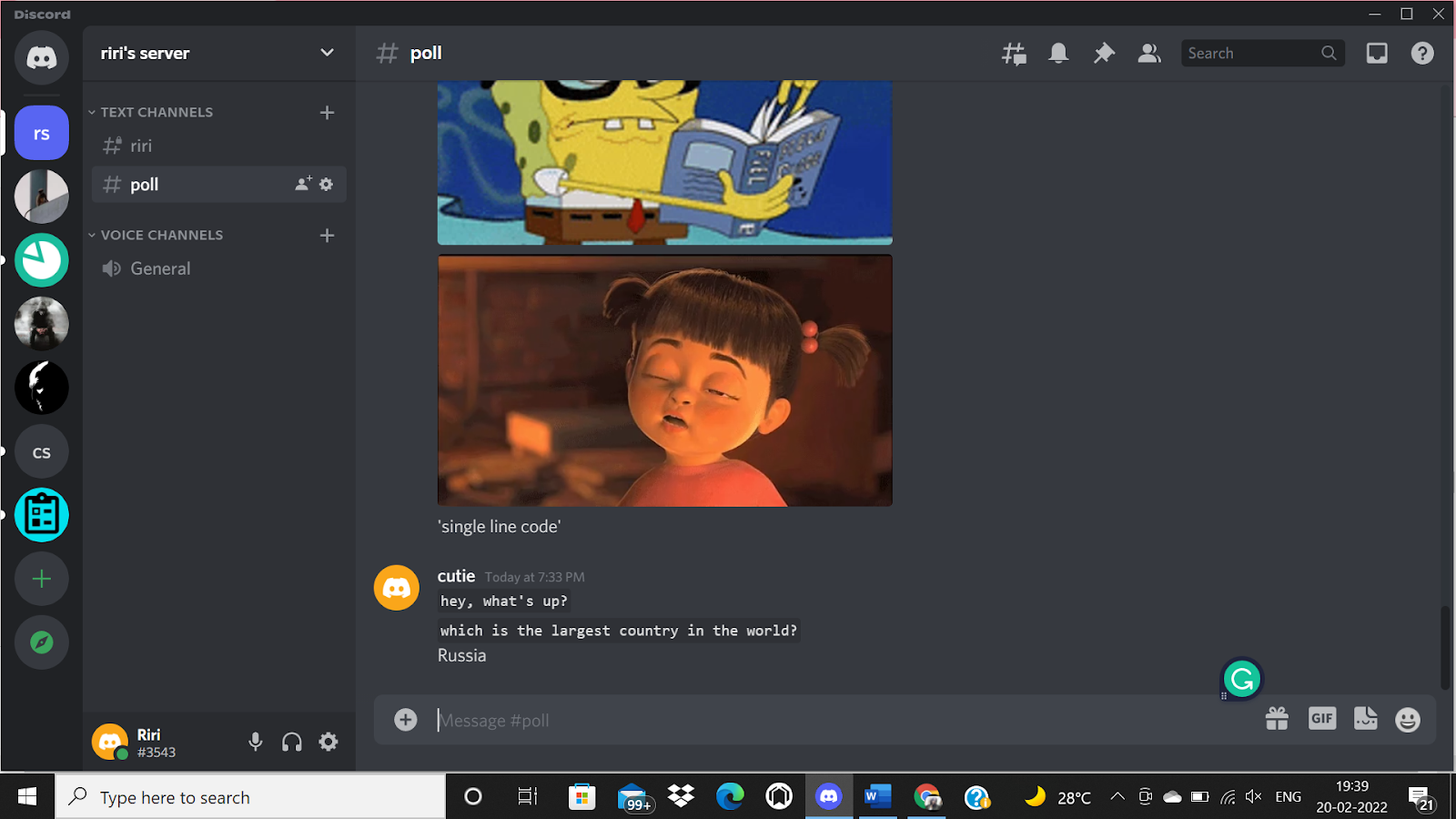How to quote messages on discord?