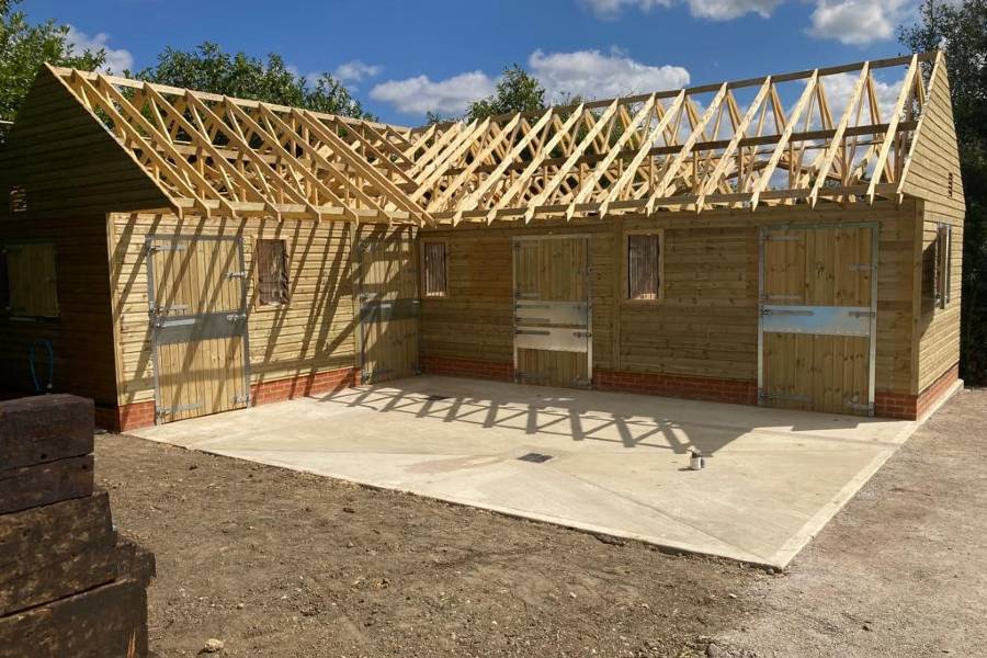 Chester Tiled Roof Stables | Wooden Stables For Horses