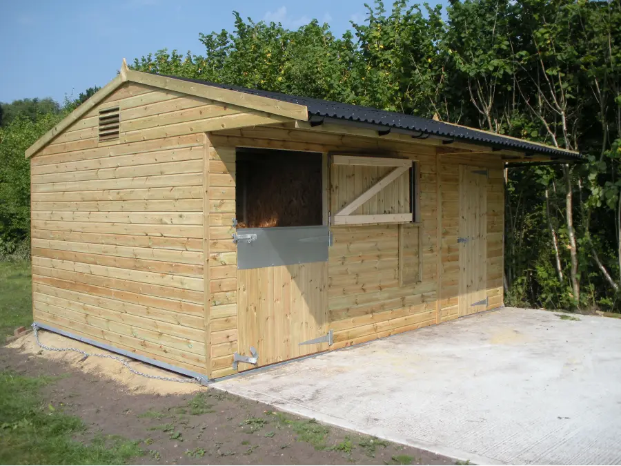 Double Mobile Stable | 2 Mobile Stable Block | Mobile Stables