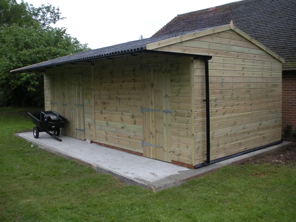 Double Static Field Shelter | Horse Field Shelter | Field Shelters