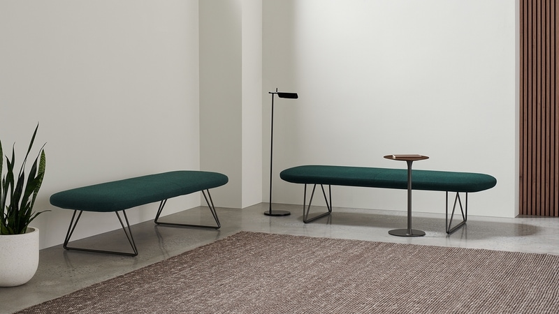 Cantina Freestanding Bench | Davis Furniture