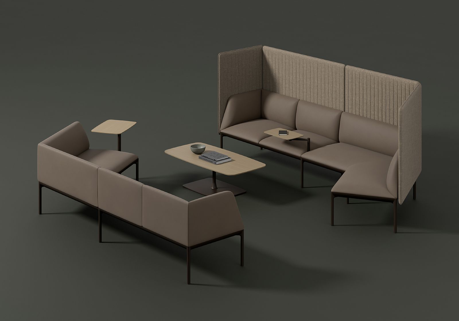 JP Lounge Bench | Davis Furniture