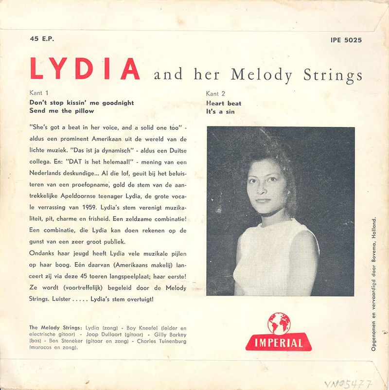 Lydia eerste tieneridool van Nederland