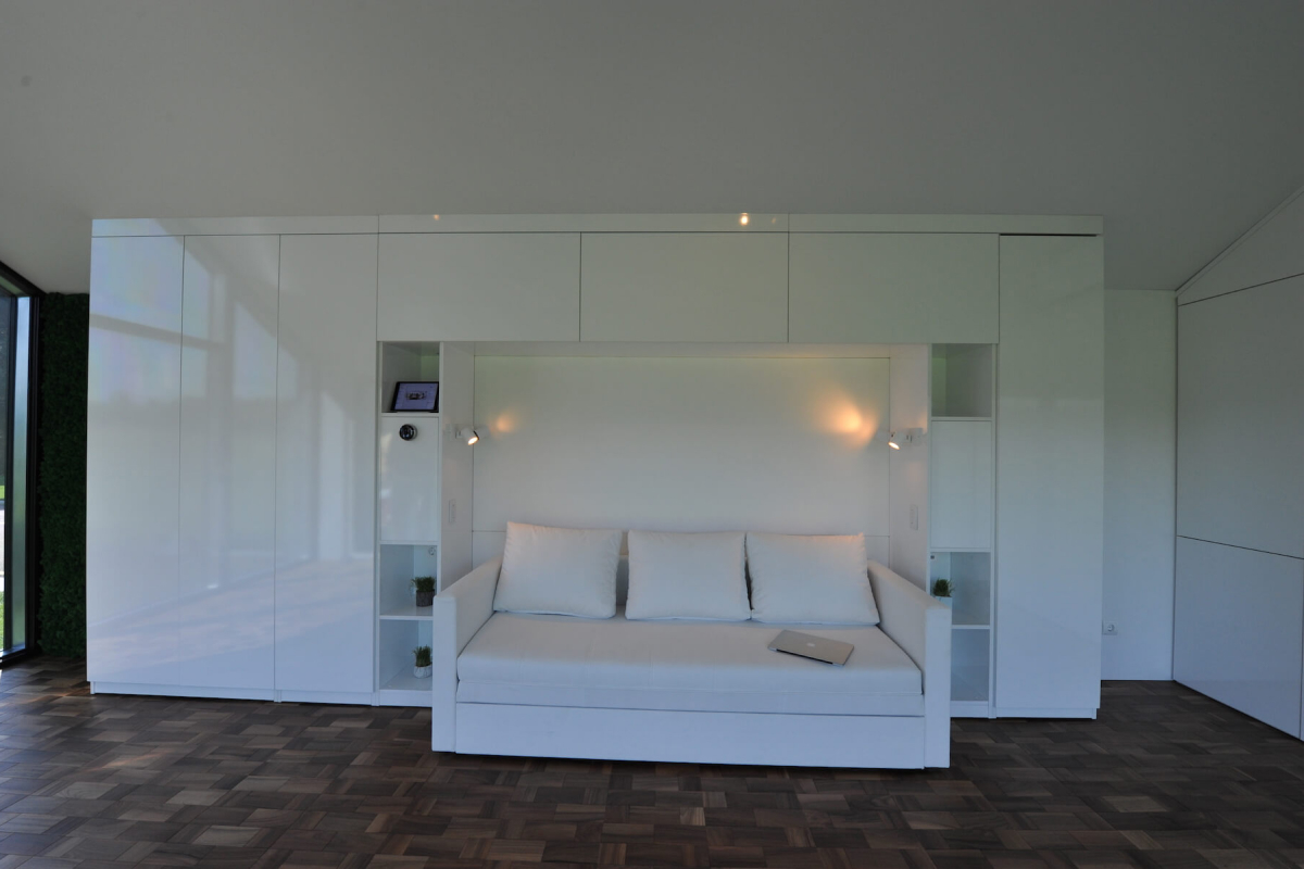 Haus mOne | 400 sf | 1 Bedroom, 1 Bathroom, Kitchen