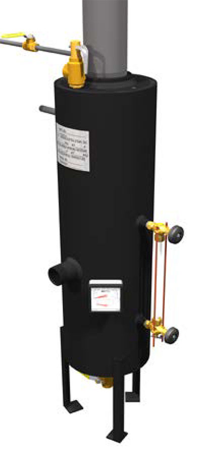 Vented Blowdown Separators - Boiler Blowoff