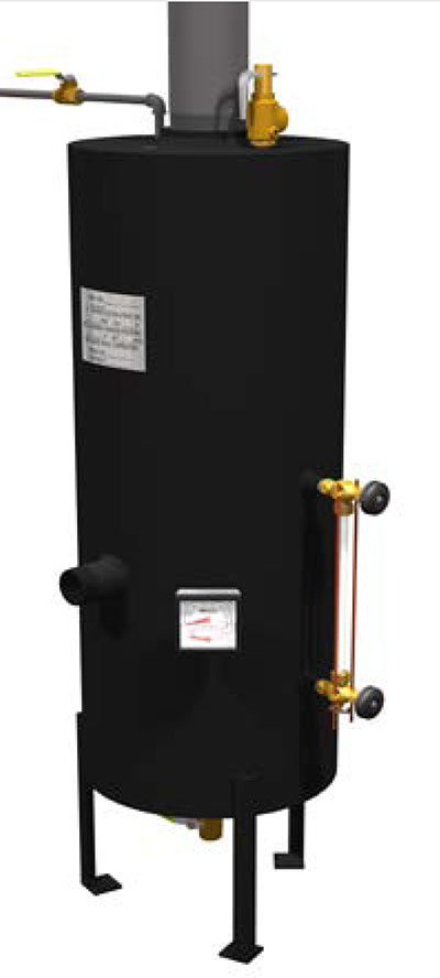 Vented Blowdown Separators - Boiler Blowoff
