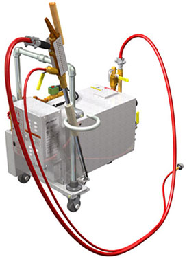 Winery Barrel Steam Cleaners - Sanitizers