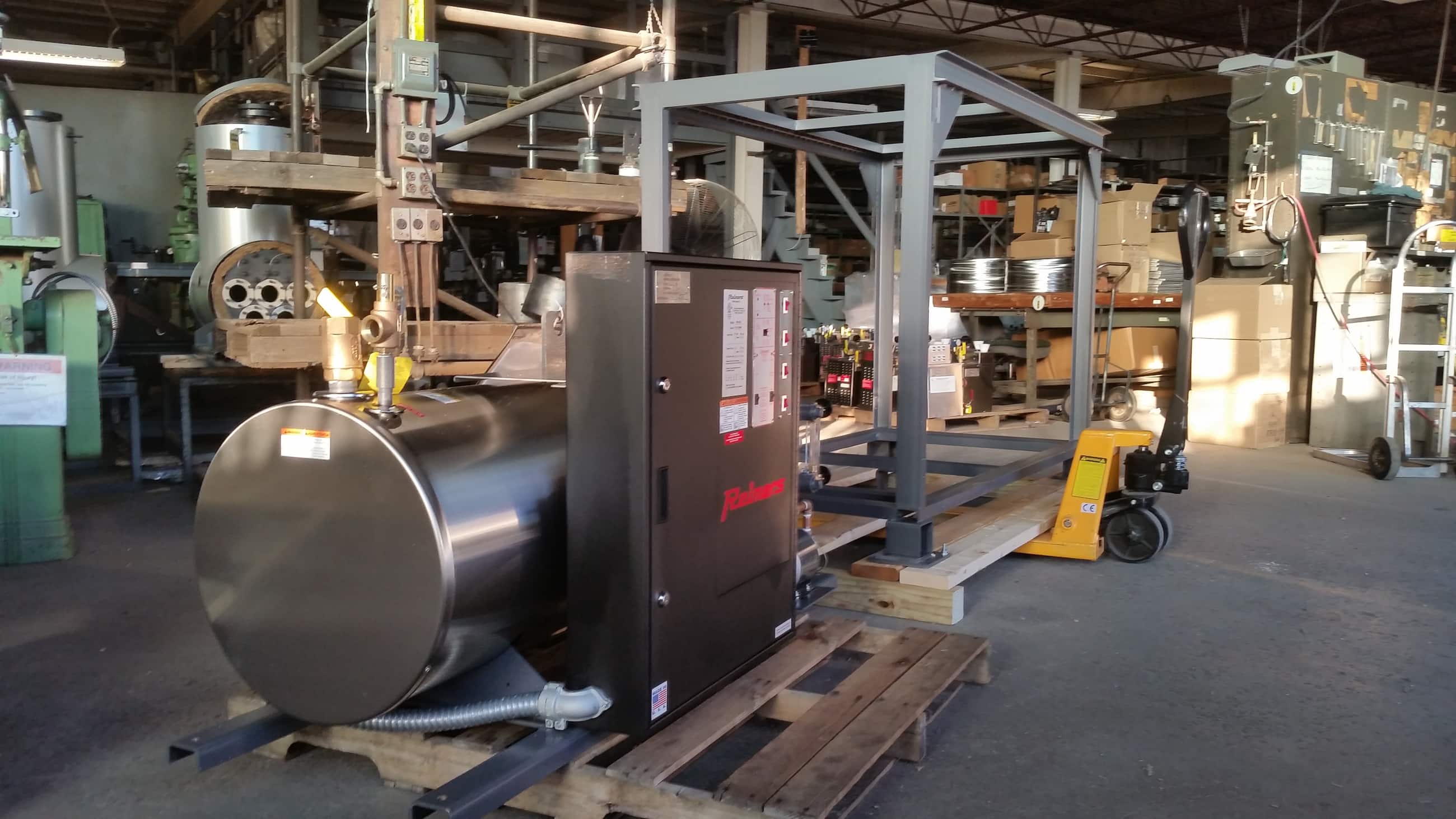 Boiler Packages and Stacked Boilers