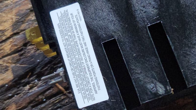 Electric Boiler SCCR Ratings