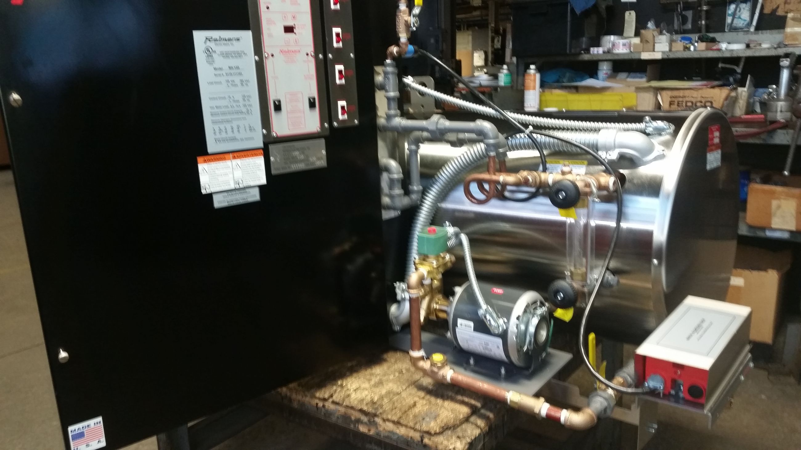 Electric Steam Boiler and Electric Water Heater Startup Sheet