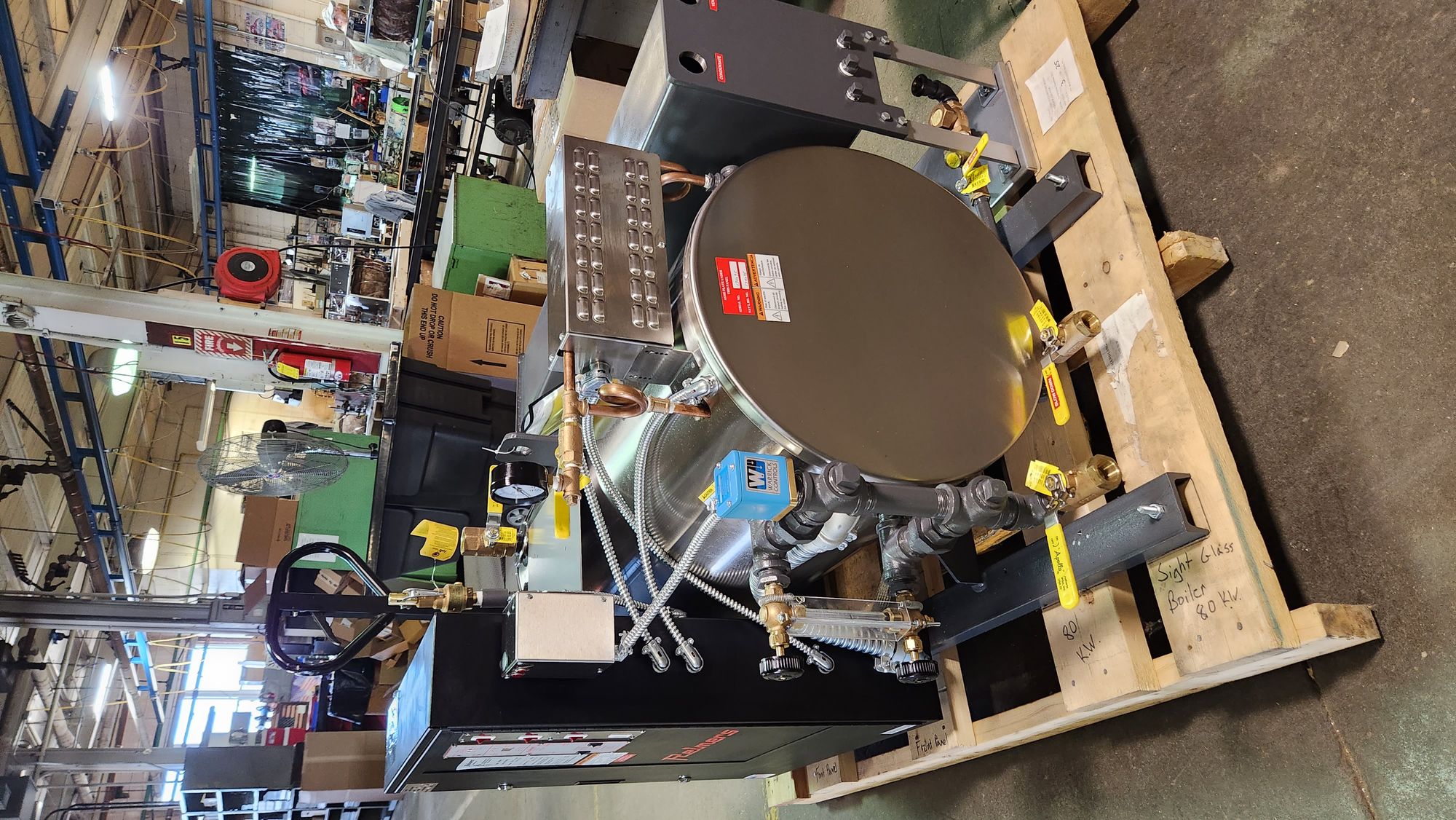 Electric Steam Generator Boiler and Tank Kit