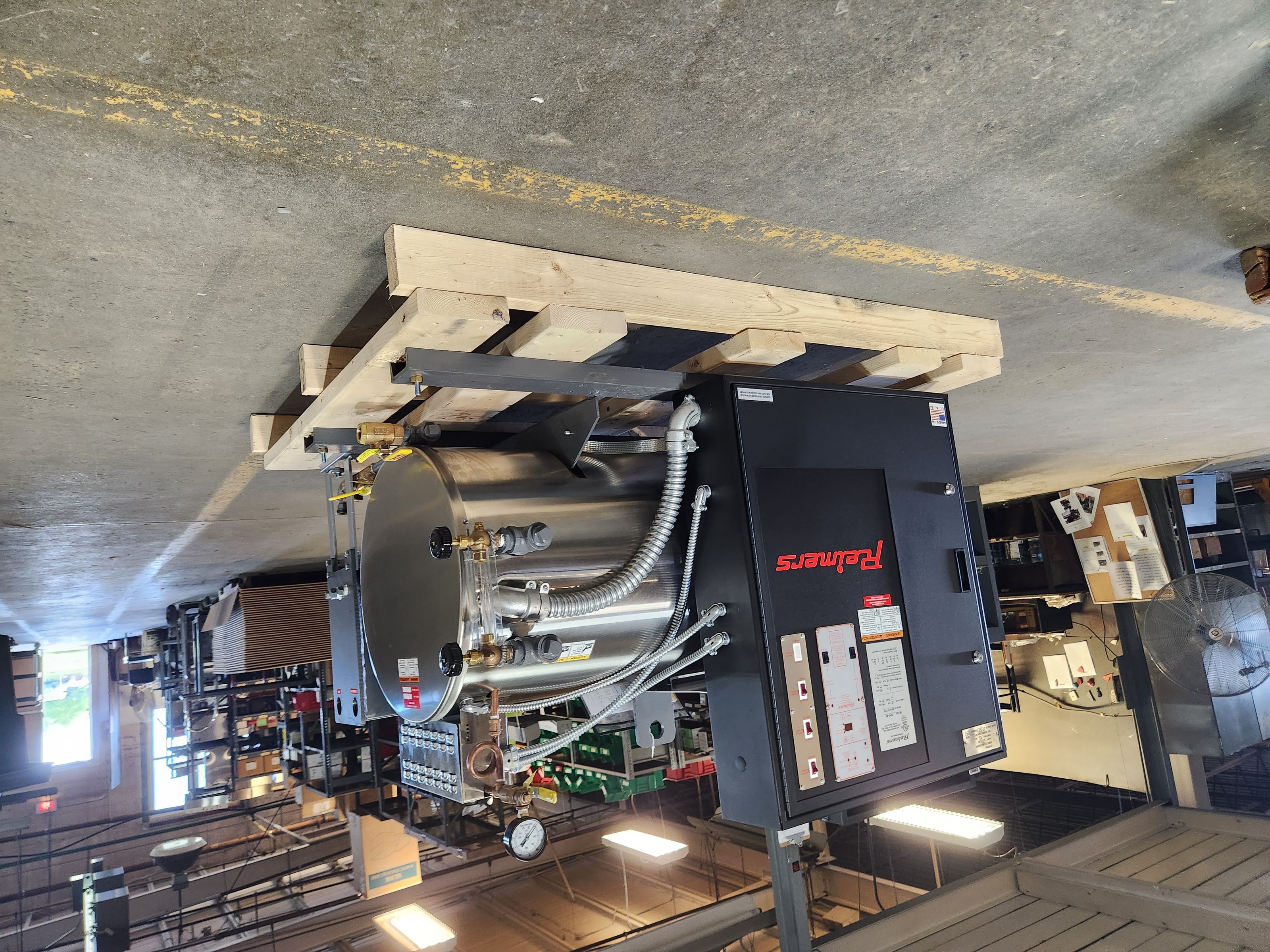 Electric Boiler with Condensate Tank