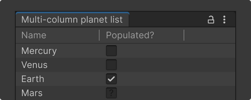 Multi-column Views