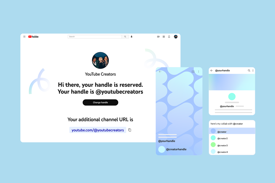 YouTube introduces handles for Channels