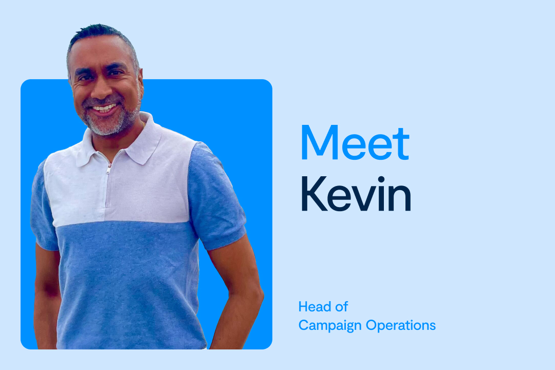 Meet Kevin, Digital Voices’ Head of Campaign Operations