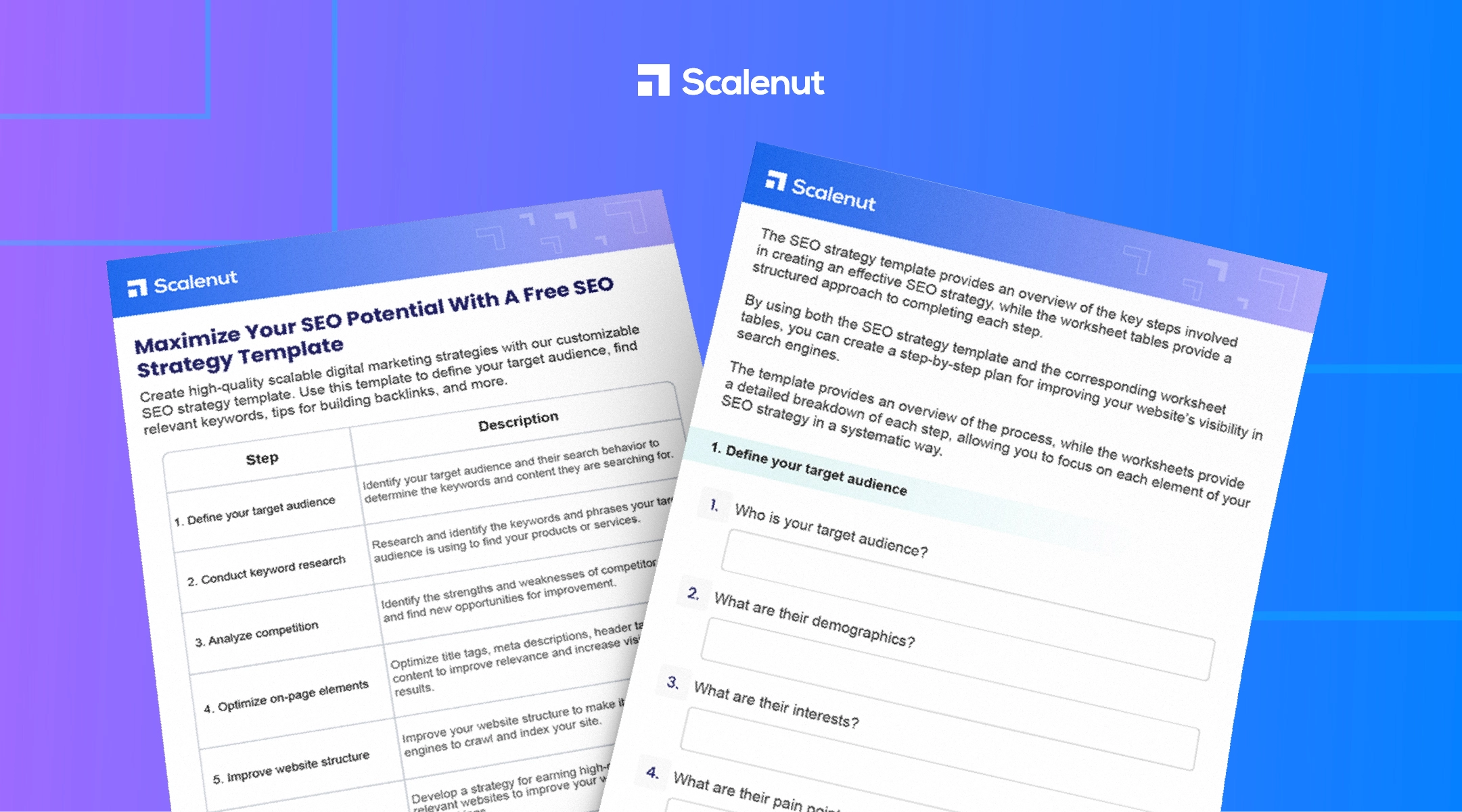 Ace Your SEO Game with our SEO Strategy Template