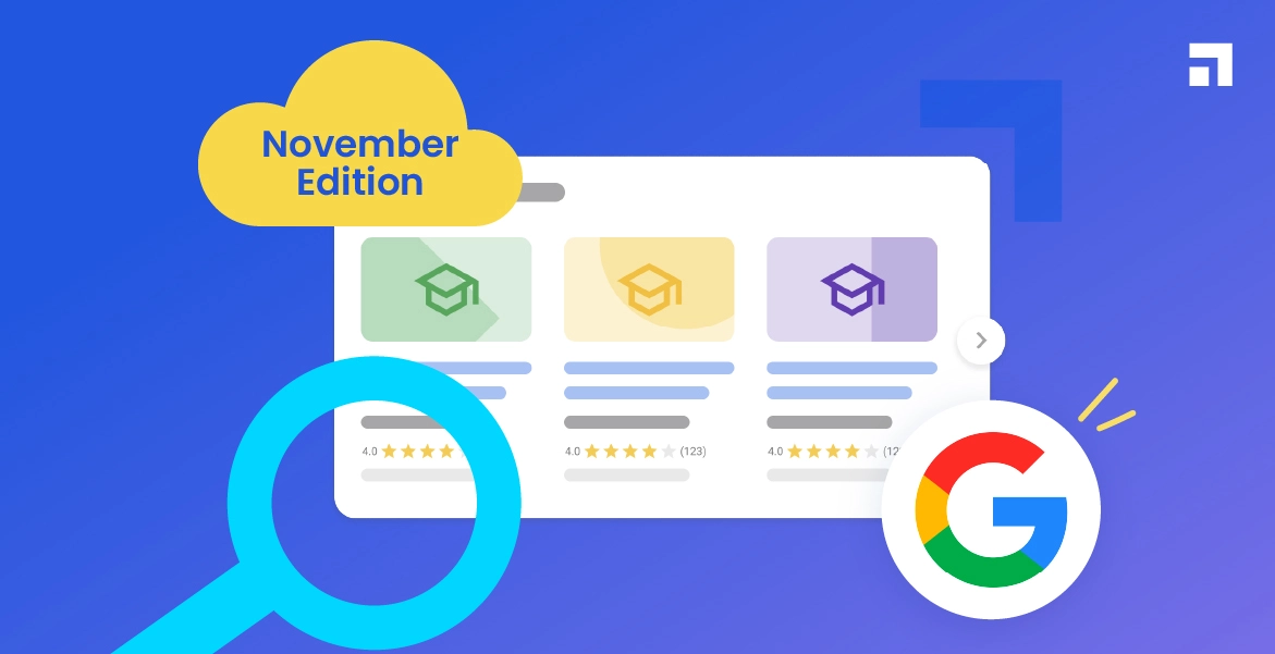 Keeping Up with Google: November 2023 Edition