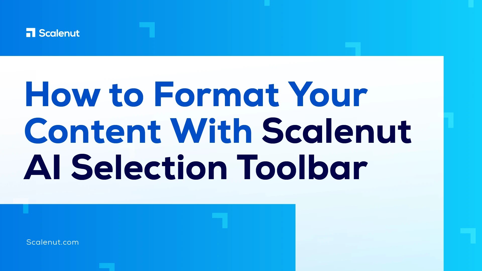 Formatting with Selection Toolbar