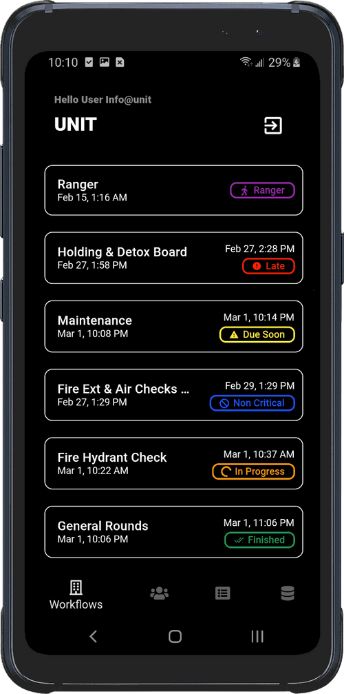 Mobile Inmate Tracking and Cell Checks | UNIT Jails and Corrections