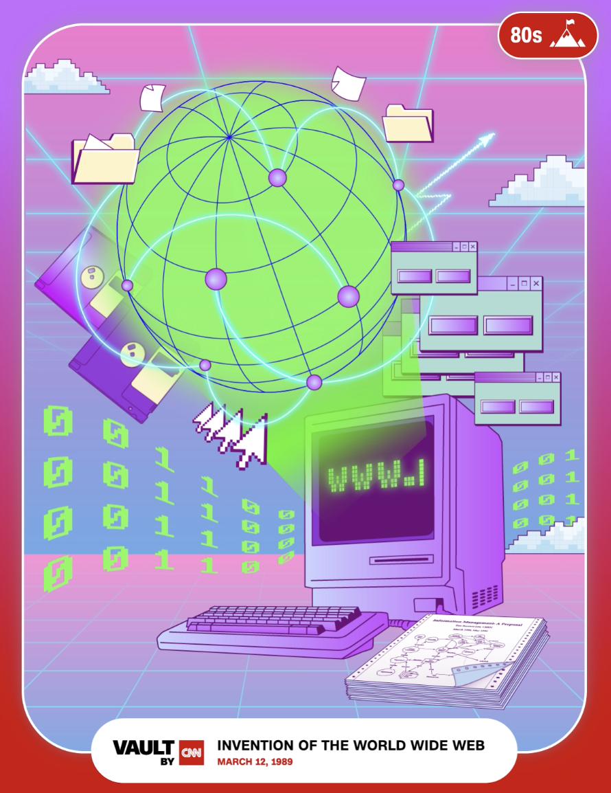 1989: Invention of the World Wide Web | Flowverse NFT Drop