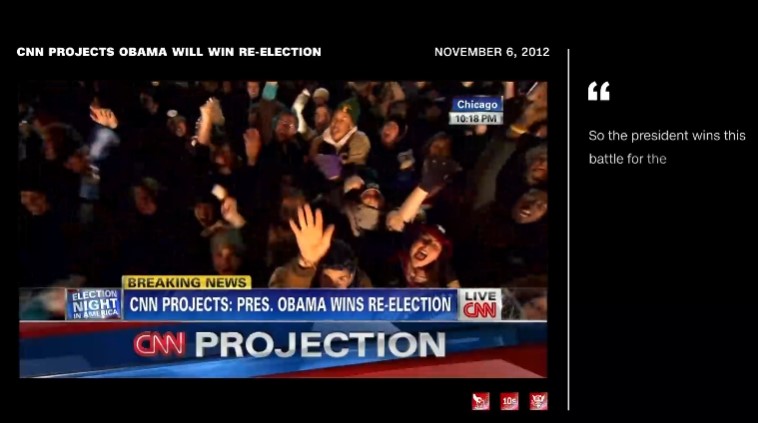 CNN Projects Obama Will Win Re-election Discount | Flowverse NFT Drop