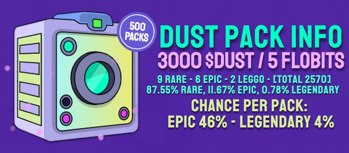 Flovatar $DUST Pack Sale | Flowverse NFT Drop