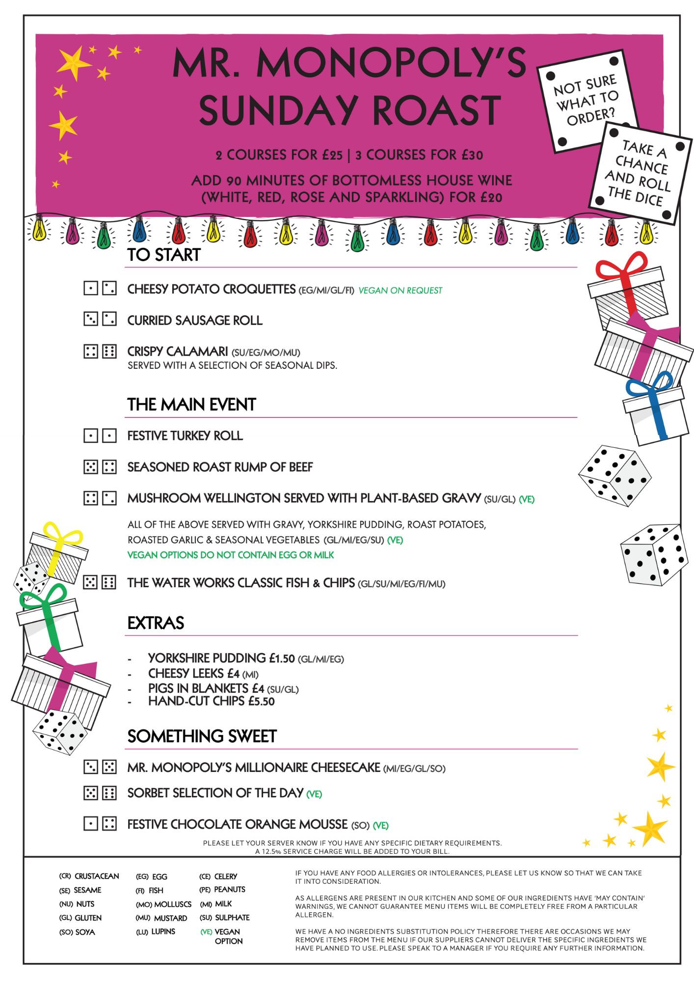 Menu | The Top Hat Restaurant & Bar Tottenham Court Road