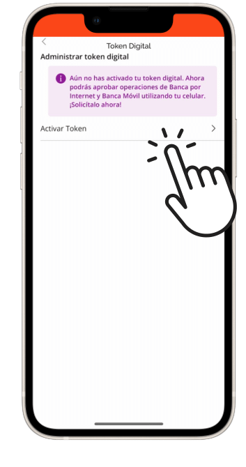 Activa tu token digital