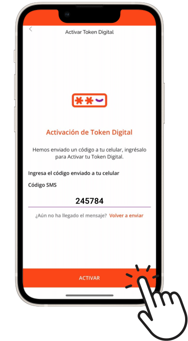 Activa tu token digital